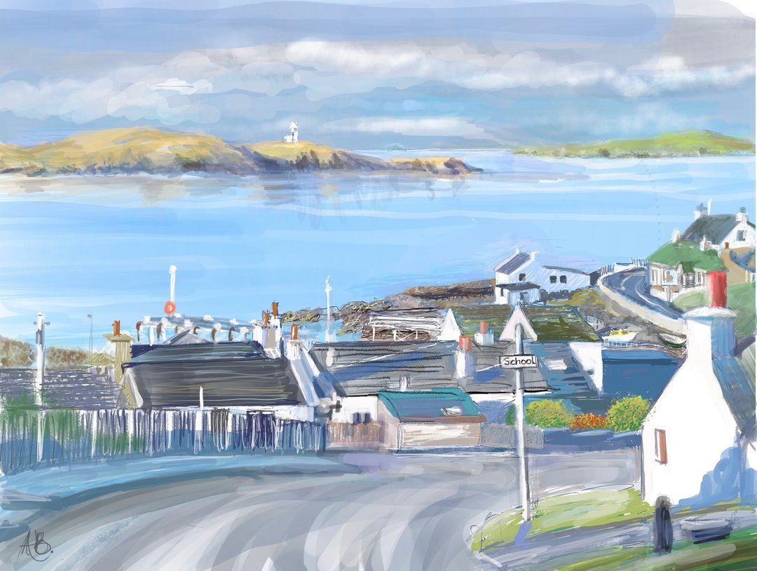 Hamnavoe, Burra, Shetland - Etsy