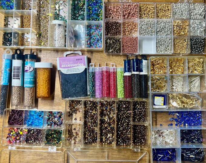 Destash- Seed Bead Mania Collection for Jewelry Making - Multi Colors ...