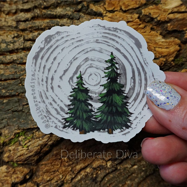 Tree Ring Artwork - Etsy