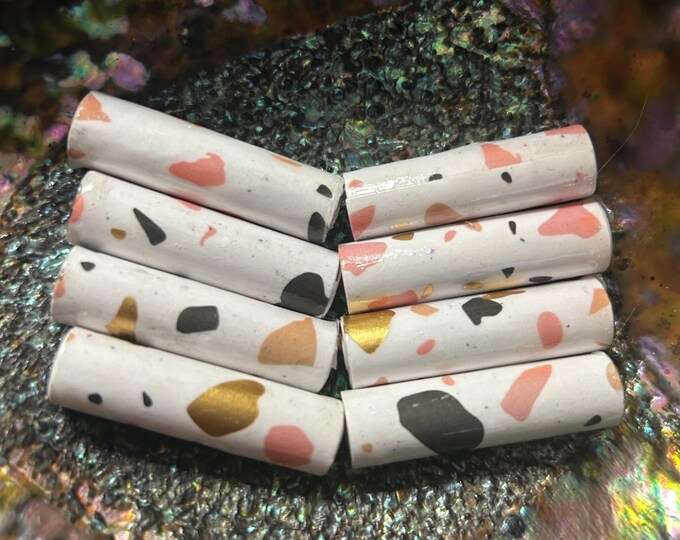 Assorted Recycled Magazine Handmade Paper Beads 1: Thin, Medium, or ...