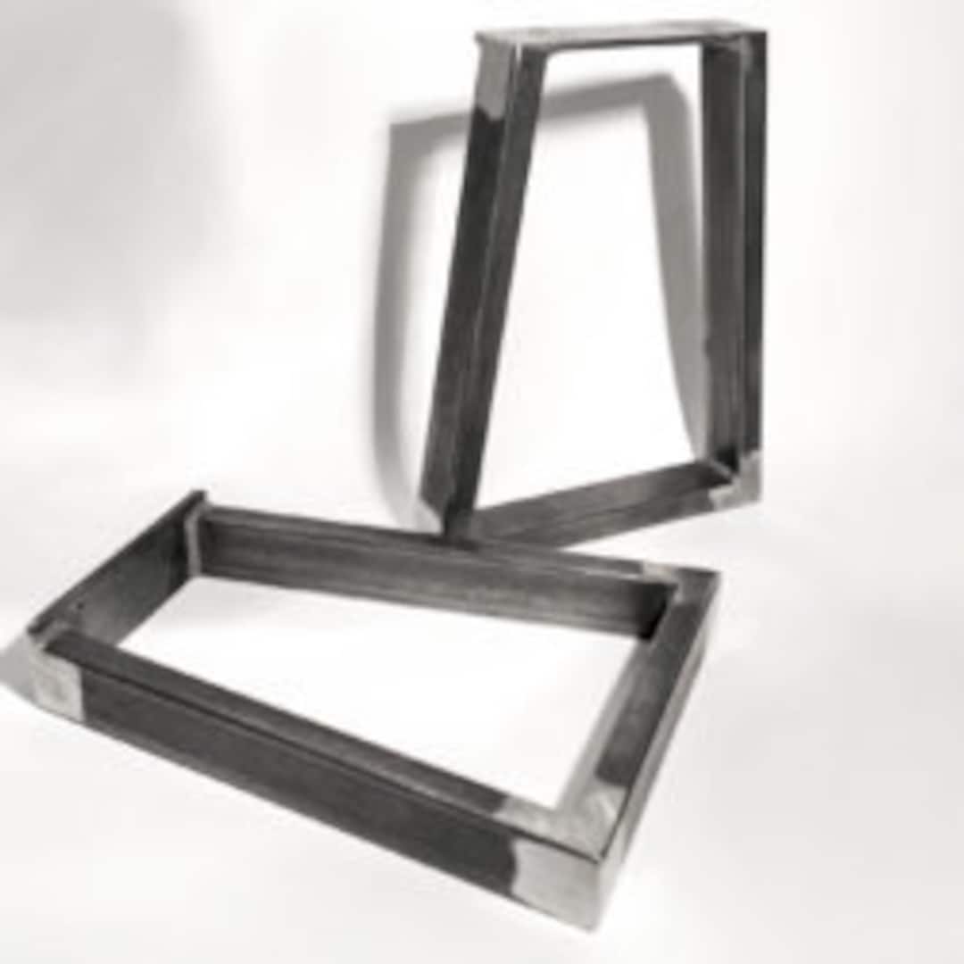 1x2 Heavy Duty Steel Bench Legs - Etsy