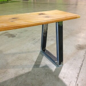 1x2 Heavy Duty Steel Bench Legs - Etsy