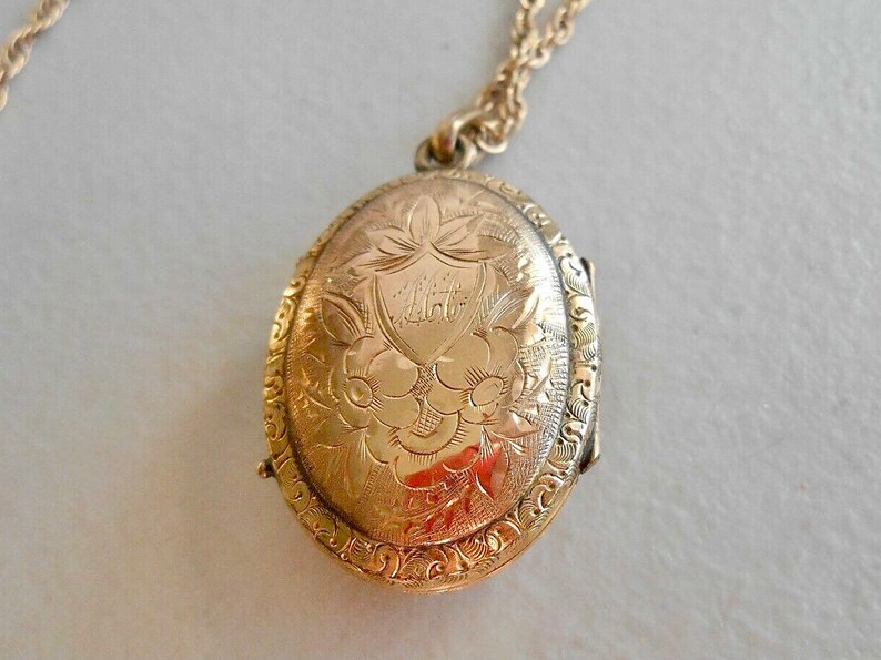 Antique Victorian 1800s Pre Civil War Locket Rolled Gold Black - Etsy