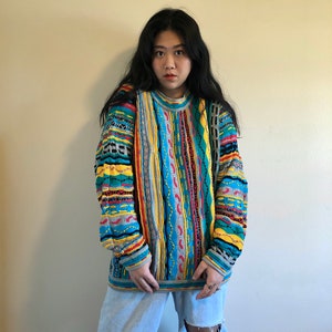 RARE Vintage 90s Authentic Original Coogi Sweater Classic Biggie ...