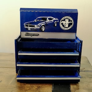 Rare Vintage 90s Mini Snap on Tool Box Ford Mustang 30th Anniversary ...