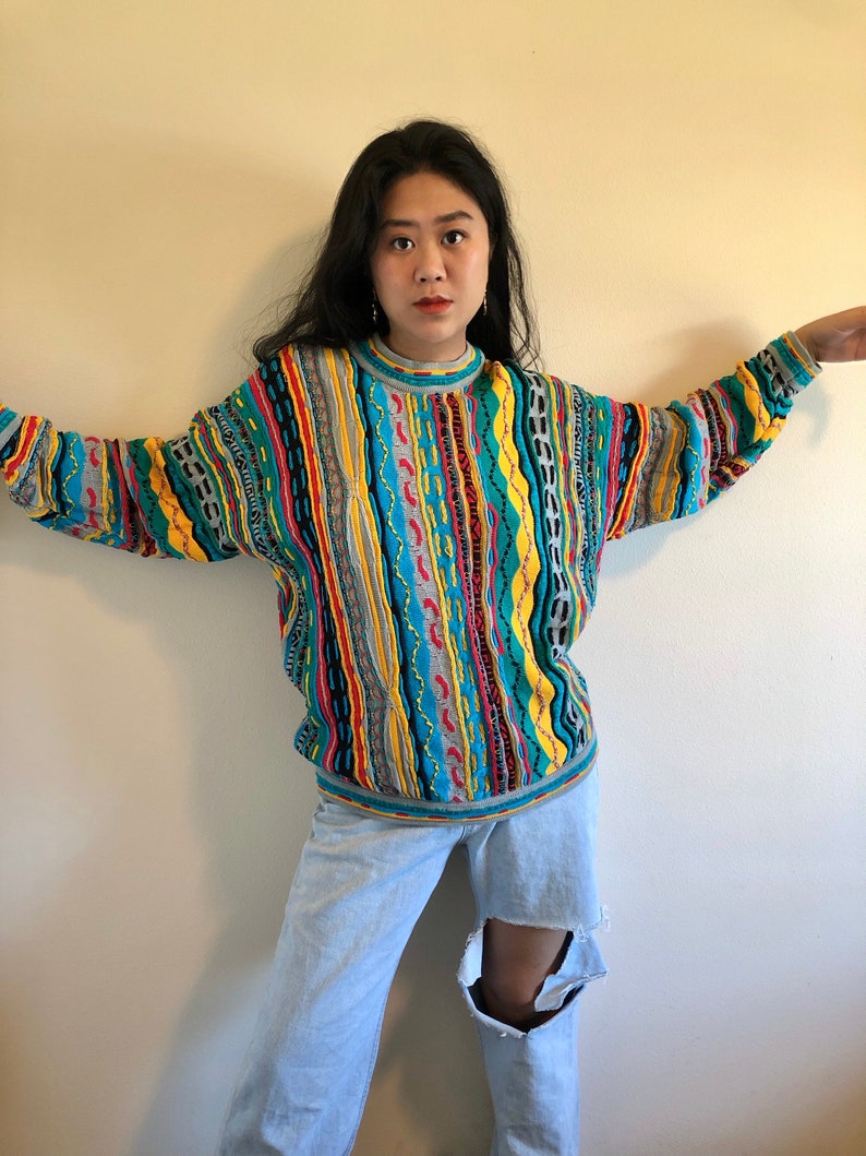 RARE Vintage 90s Authentic Original Coogi Sweater Classic - Etsy