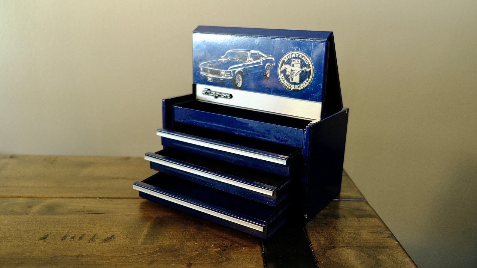 Rare Vintage 90s Mini Snap on Tool Box Ford Mustang 30th - Etsy