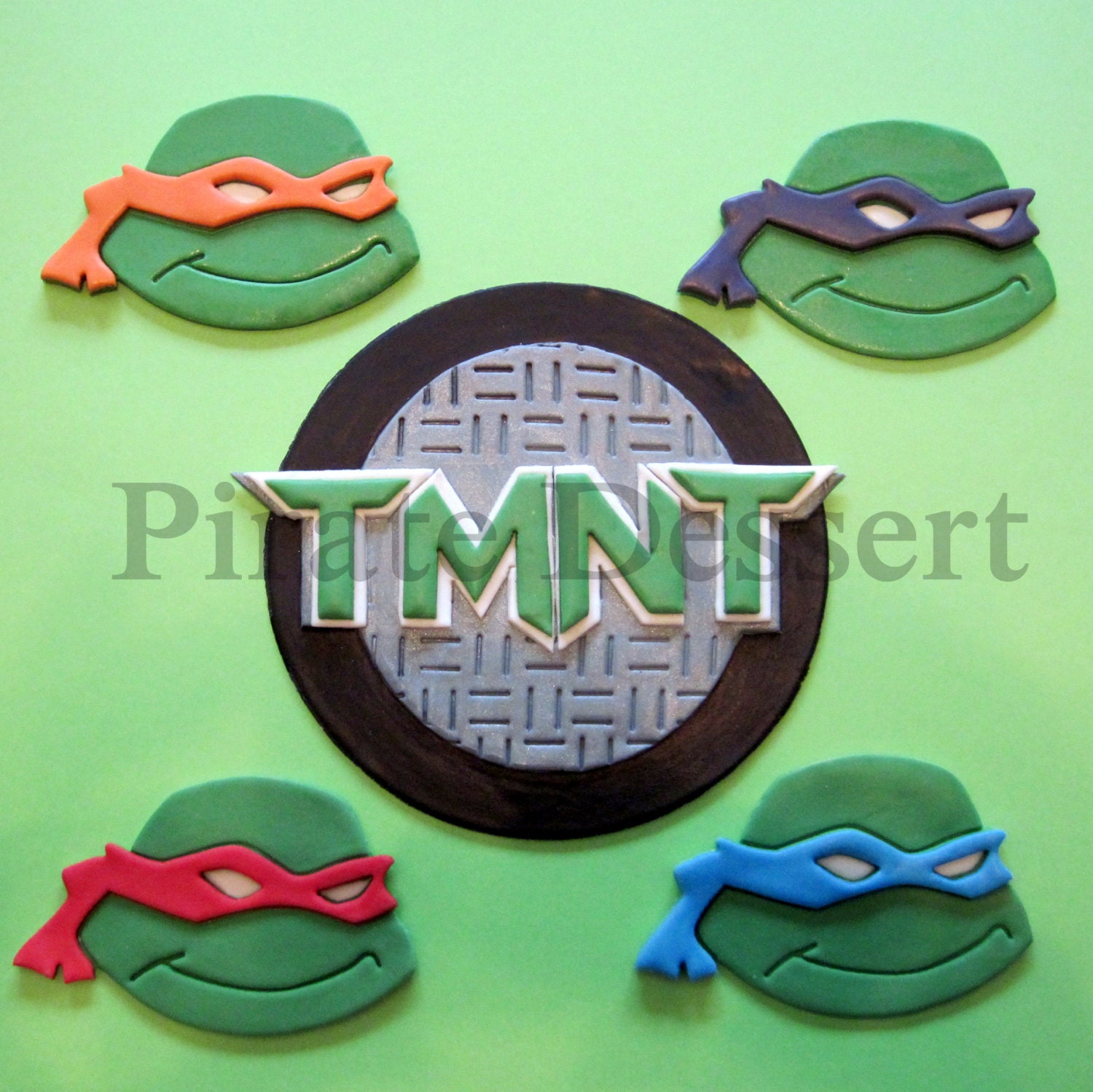 Craft Supplies & Tools Baking & Cake Decoration Comic Book Cake Fondant ...