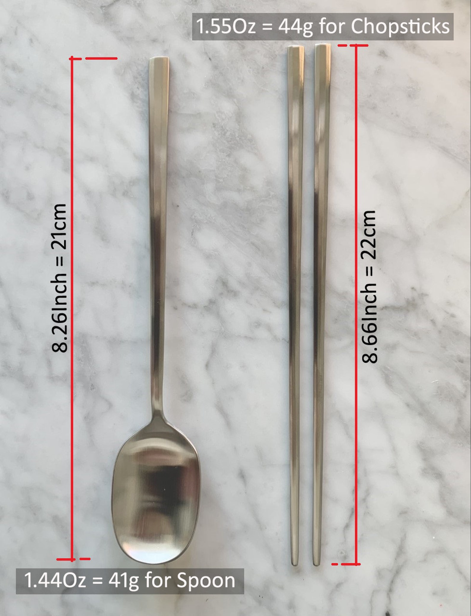 Cozymomdeco Korean Made Silver Stainless Steel Square Spoons - Etsy