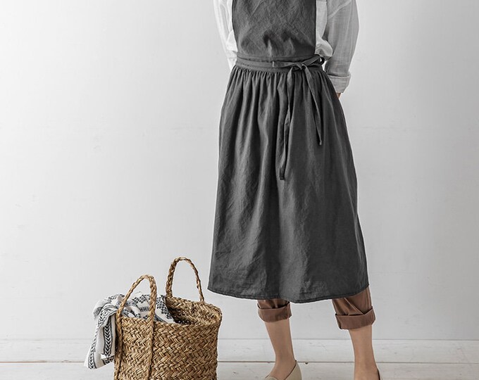 Cozymomdeco / Linen Premium Gift Chef Works Handmade Apron Japanese ...