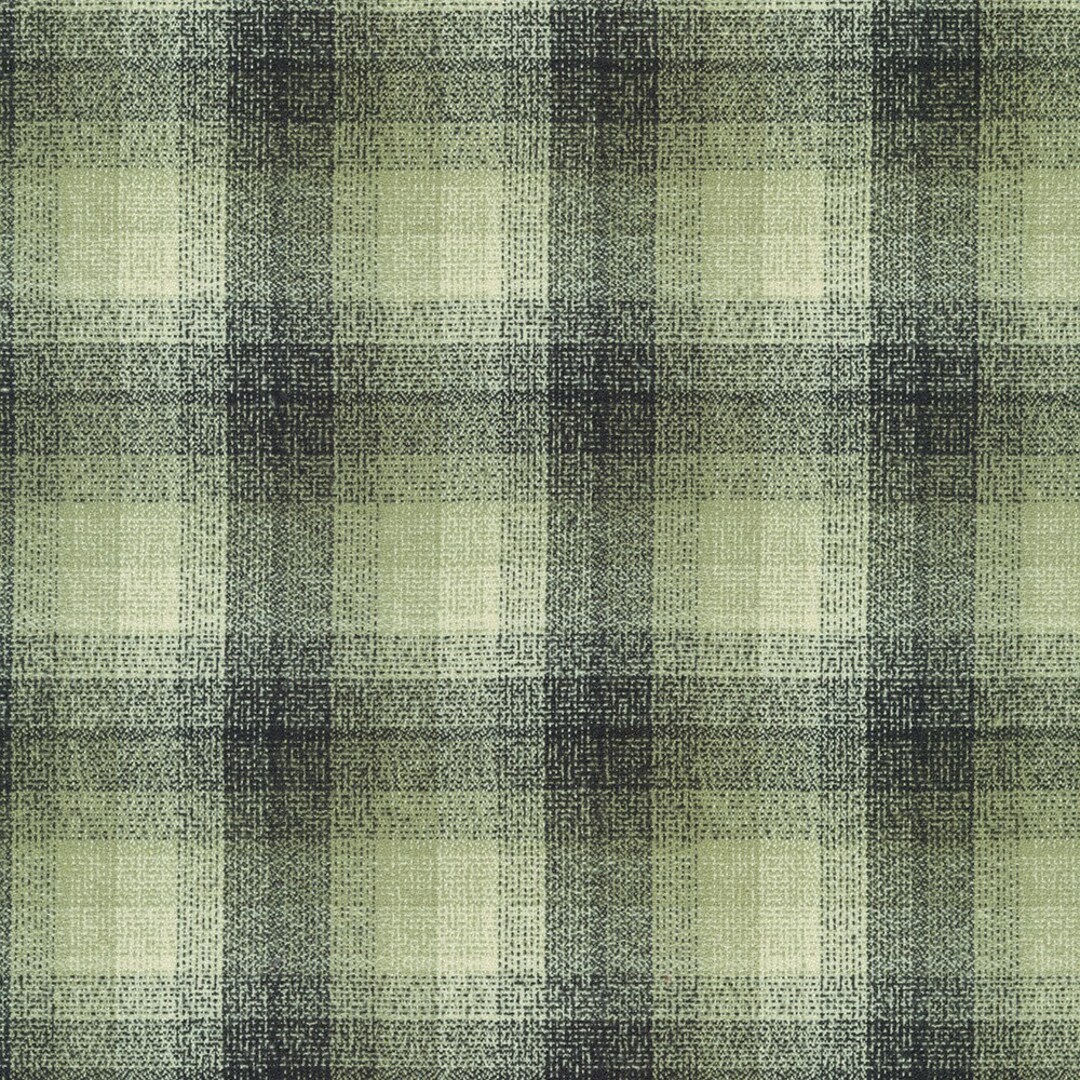 Mammoth Flannel 'olive' Pale Green, Medium Green, Sage & Black Plaid ...