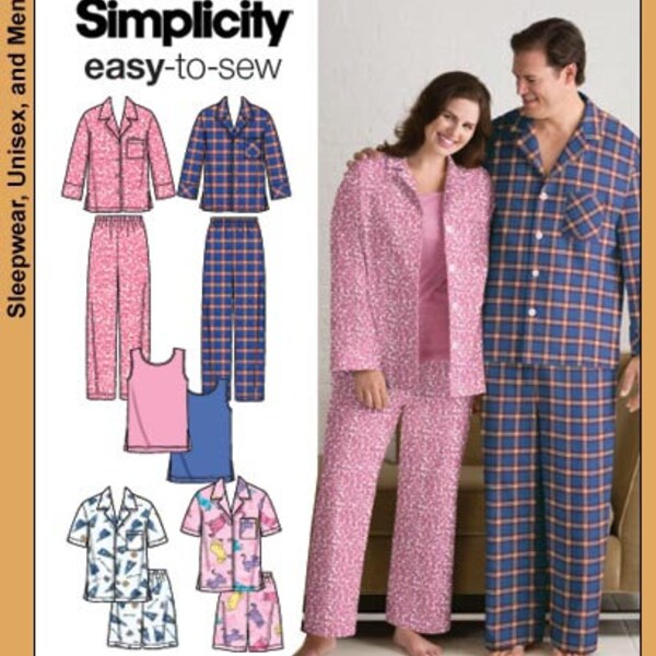 Pajama Pattern - Etsy