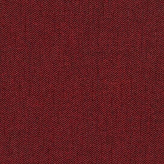 Shetland Flannel Cranberry Fabric by the Yard 100% Cotton by - Etsy