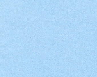 Flannel 'shadow Play' Textured 'sky Blue' Fabric by the Yard and Half ...