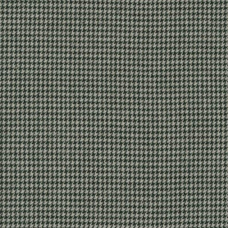 Shetland Flannel 'grey' Tiny Houndstooth Yarn Dyed - Etsy