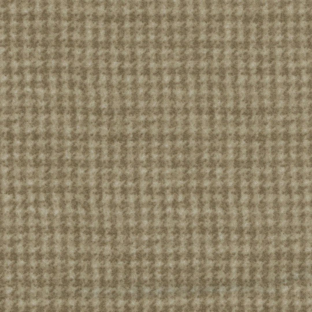 Flannel Soft Dark Tan Weave 'woolies' Houndstooth by the Yard 100% ...