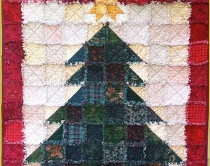 Flannel Christmas Tree 'oh Christmas Tree' Dressed for the Holidays Rag ...