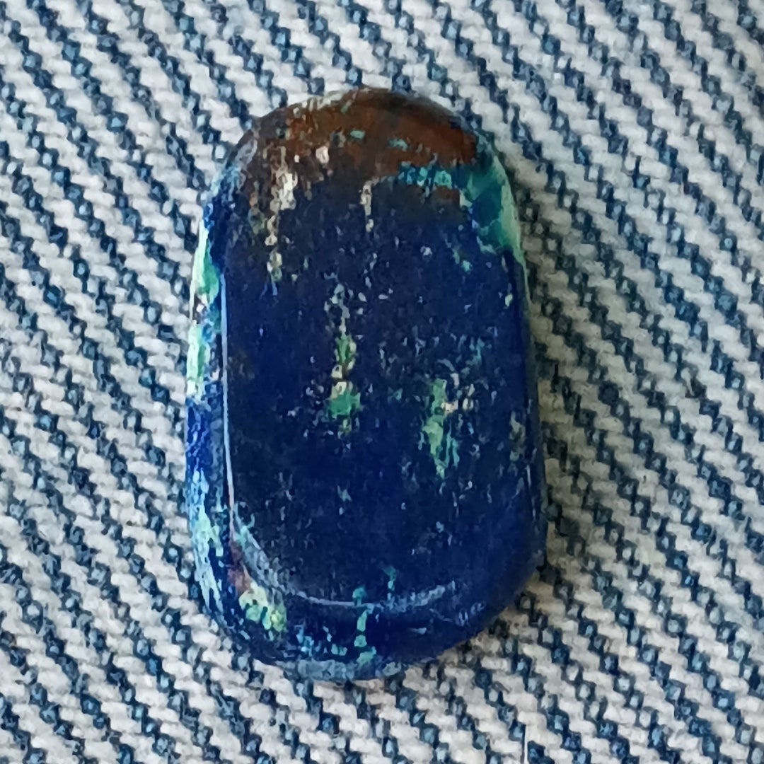 Freeform Bluebird Cabochon / Blue Bird Chrysocolla Cabochon / Bluebird ...