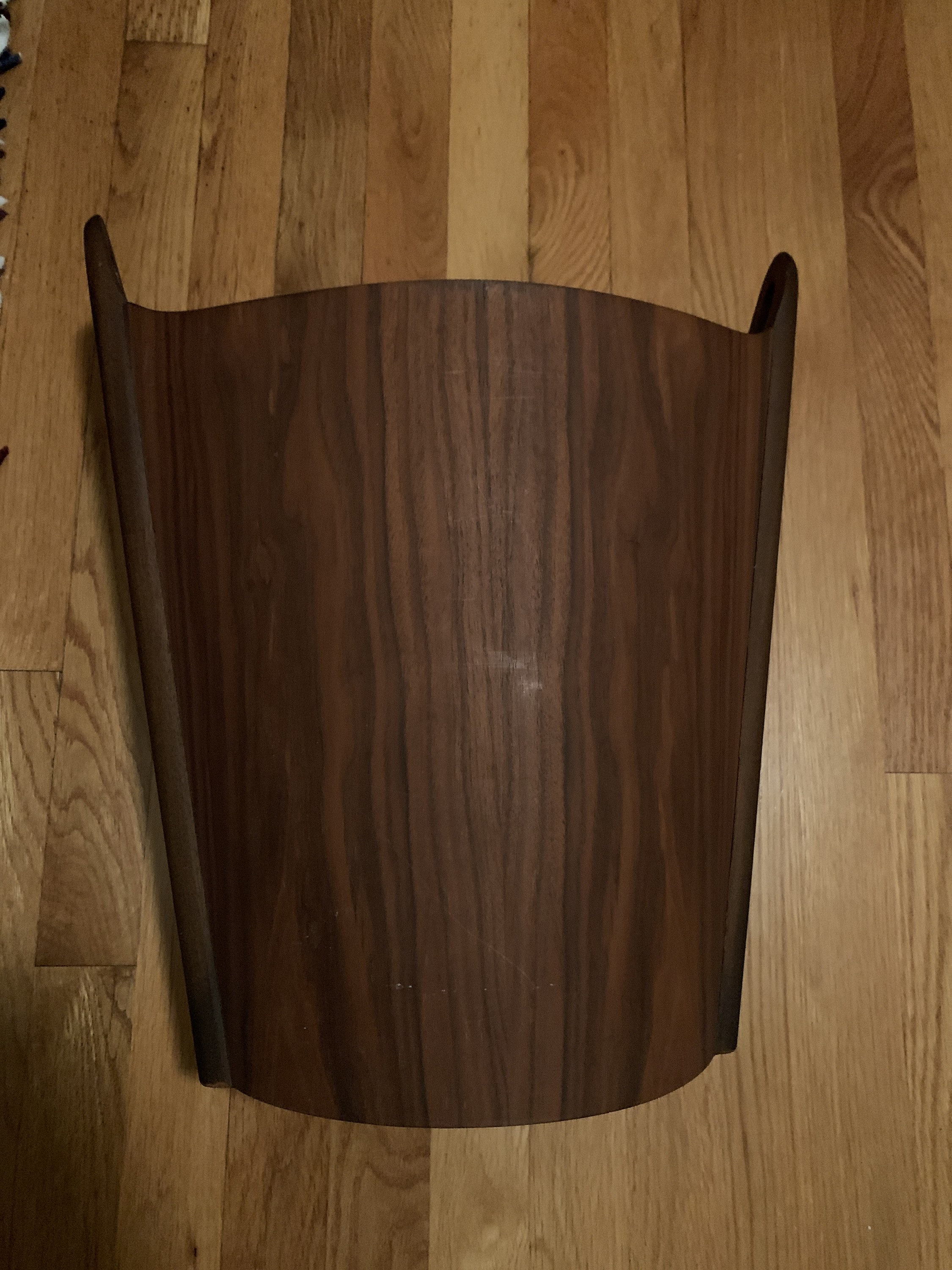 P.S. Heggen Rosewood Waste Basket Garbage Trash Can Mid-century - Etsy