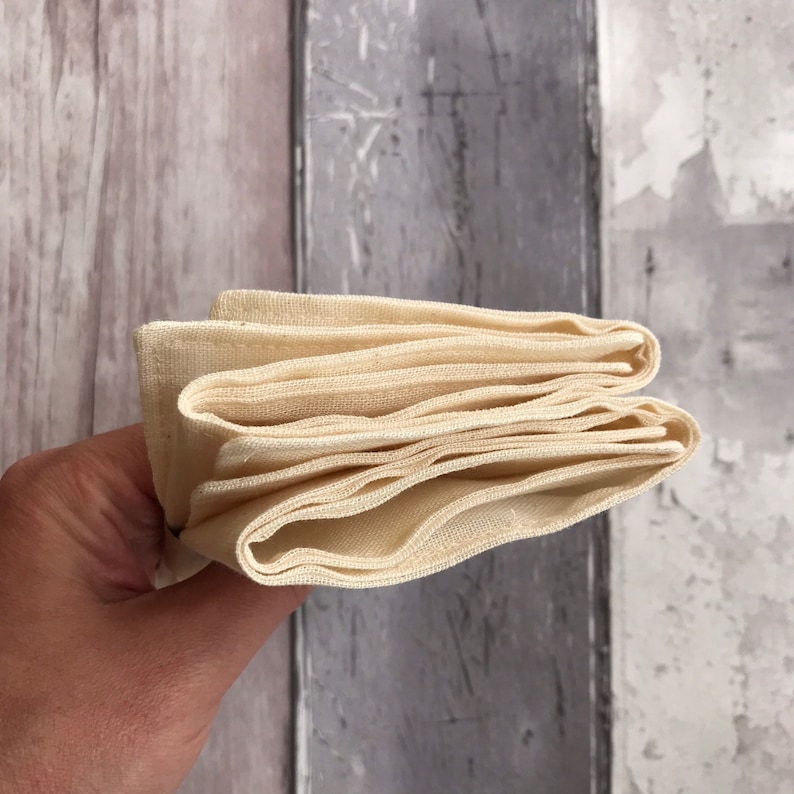 Organic Muslin Face Cloth Set of Two - Etsy