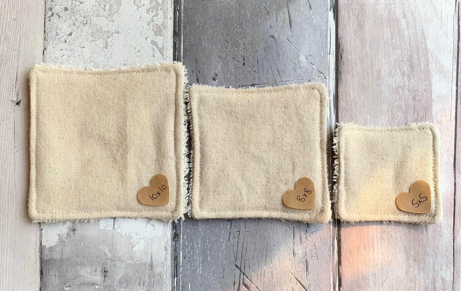 Organic Cotton Reusable Cleansing Pads Medium - Etsy