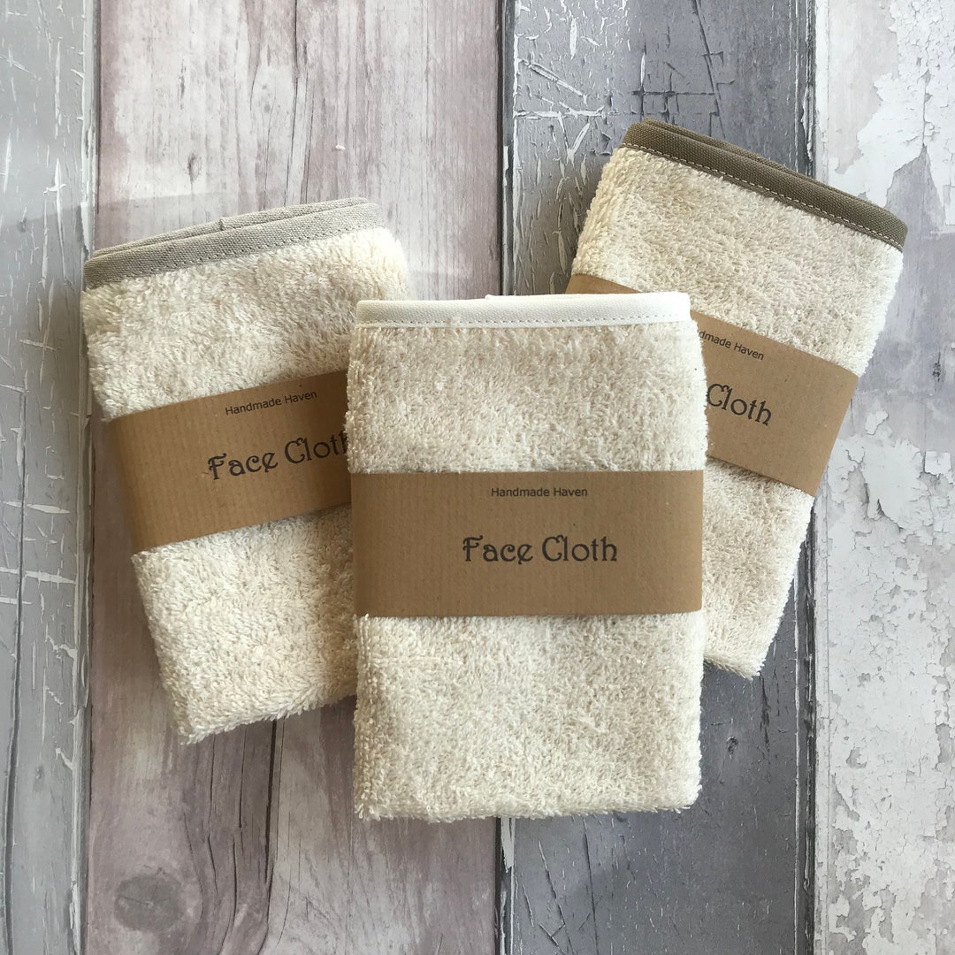 Luxury Organic Cotton Face / Wash Cloth, Large - BULK BUY - Etsy