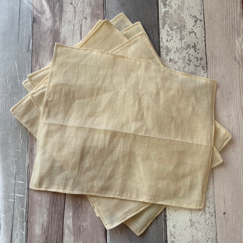 Organic Muslin Face Cloth Set of Two - Etsy