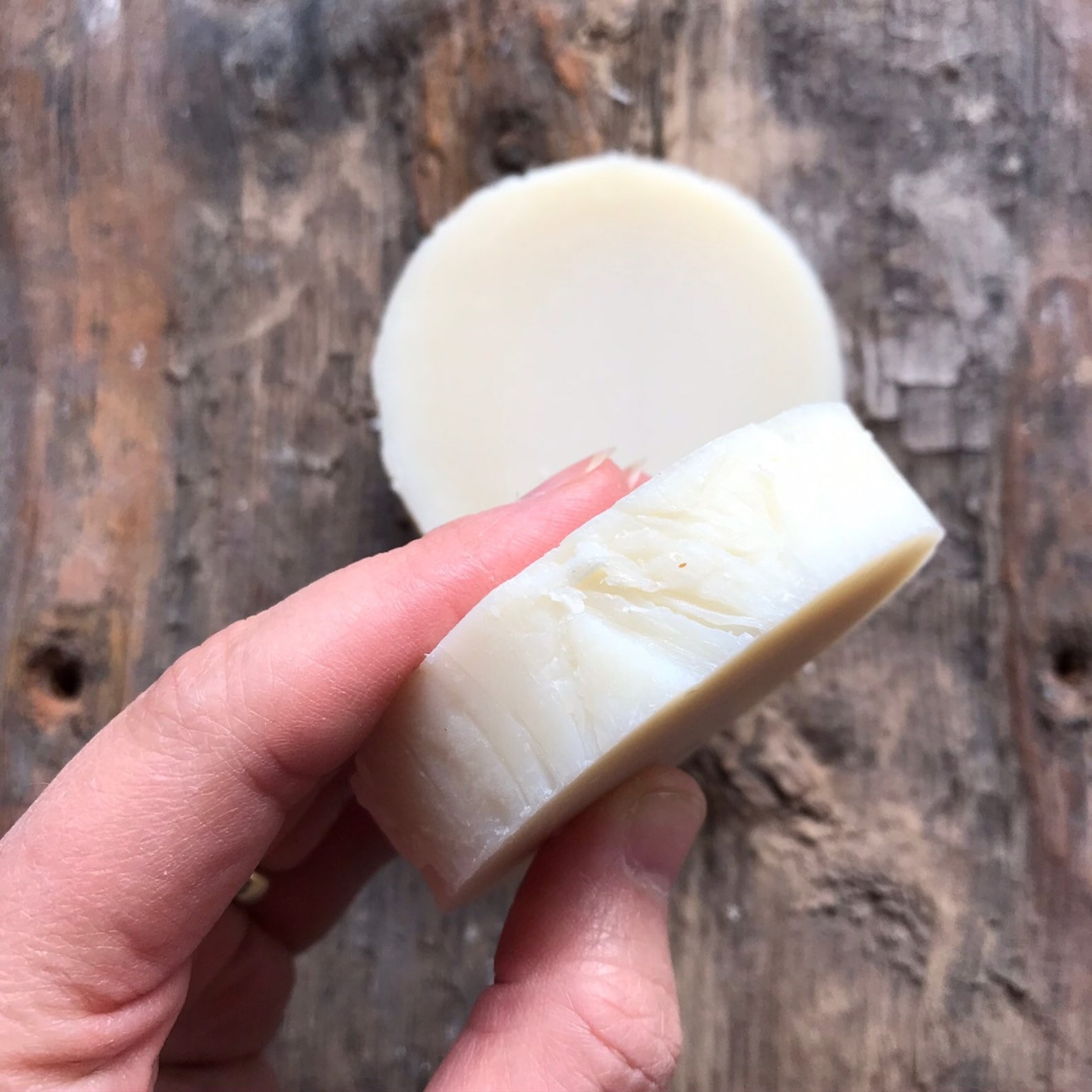 Vegan Organic Shaving Soap Cedarwood Flat Round - Etsy