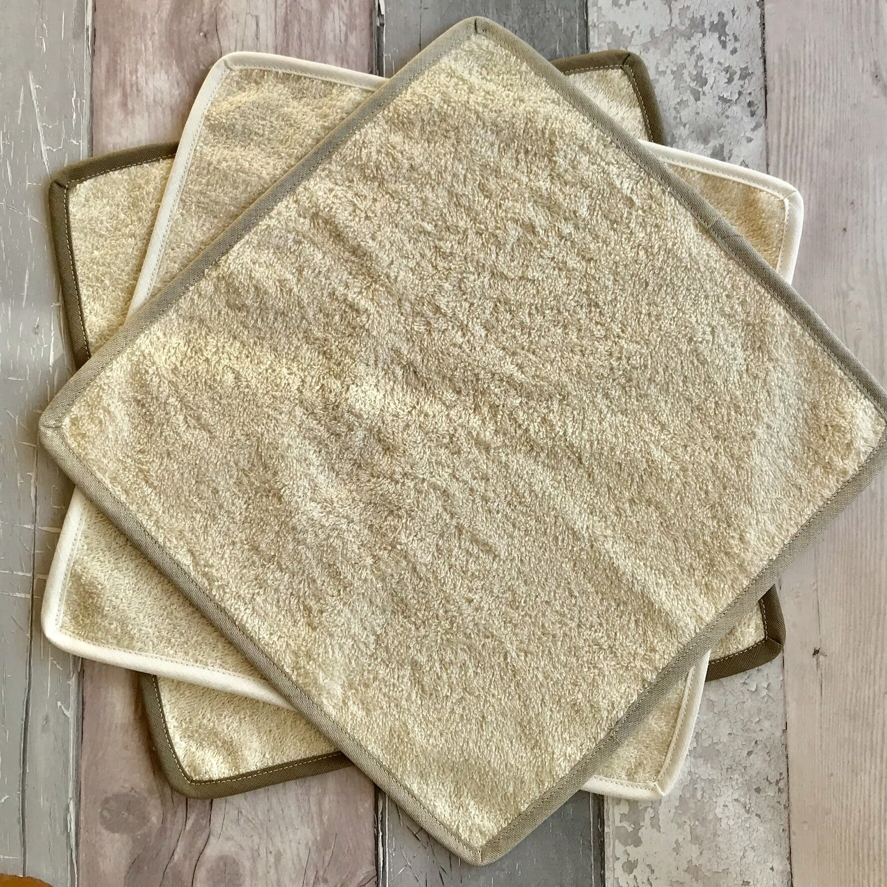 Luxury Organic Cotton Wash / Face Cloth Small | Etsy