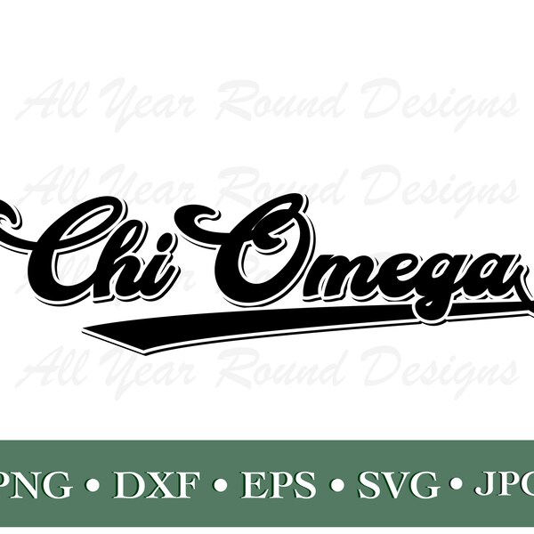 Chi Omega - Etsy