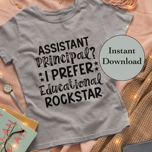 Assistant Principal SVG PNG DXF Eps Jpg File Bundle, Asst Principal ...