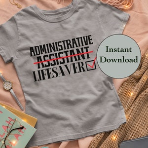 Administrative Professionals Day SVG PNG Jpg DXF Eps Files, Admin ...
