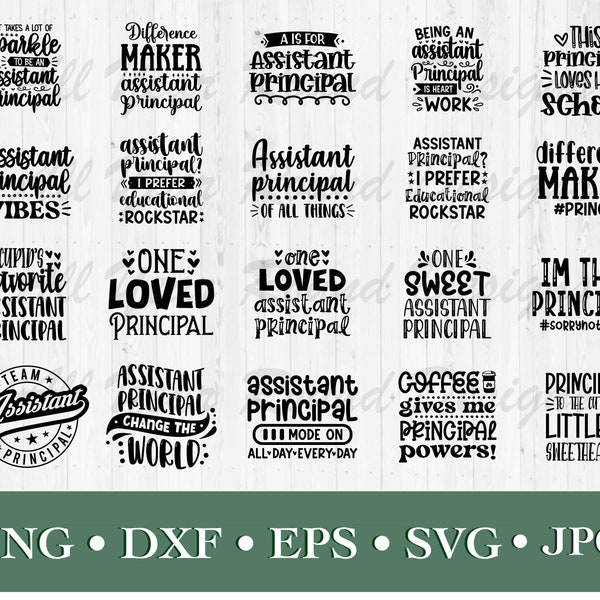 Principal Svg - Etsy