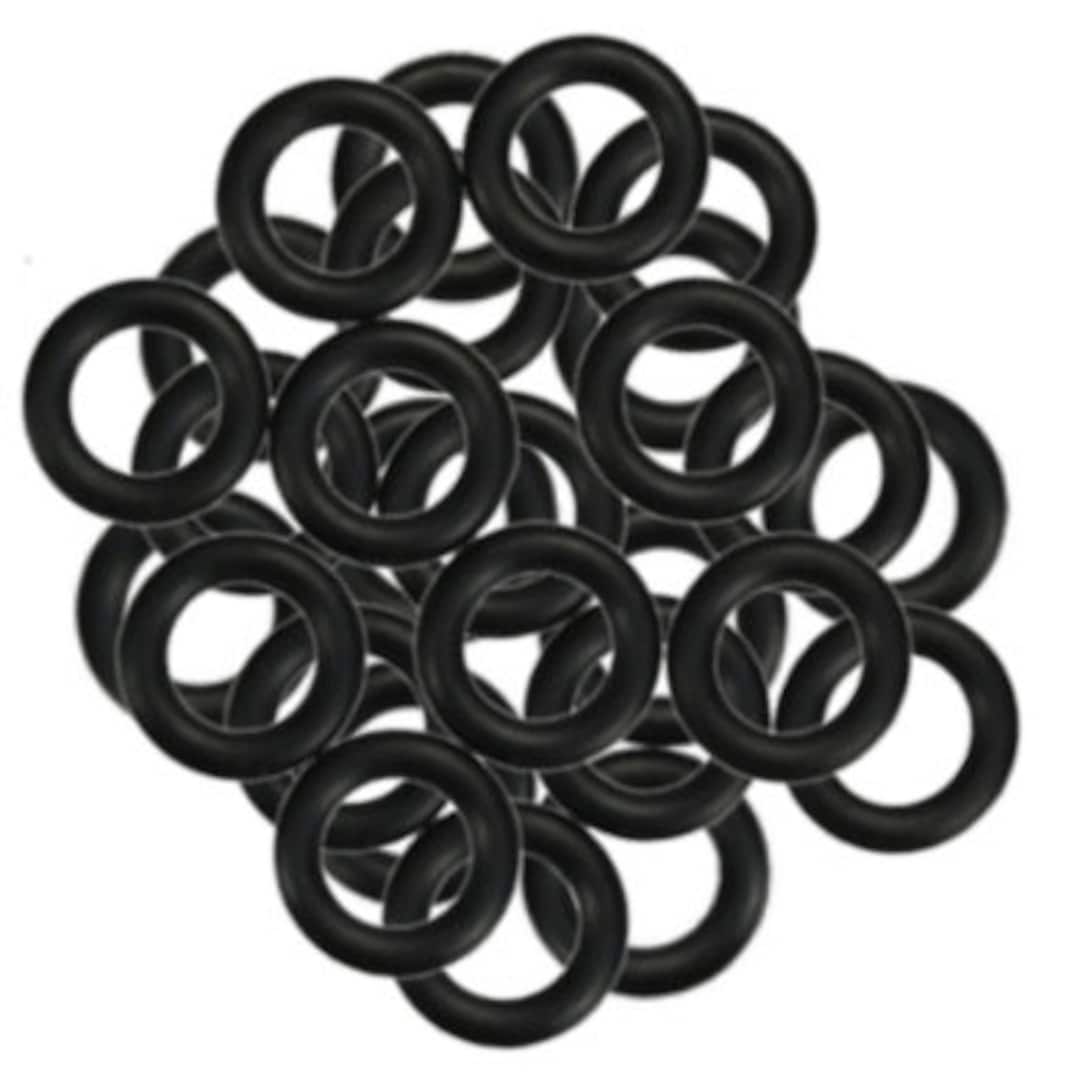 Oh Rings - Black (10) - Available Sizes 12mm, 10mm and 7.5mm - Etsy