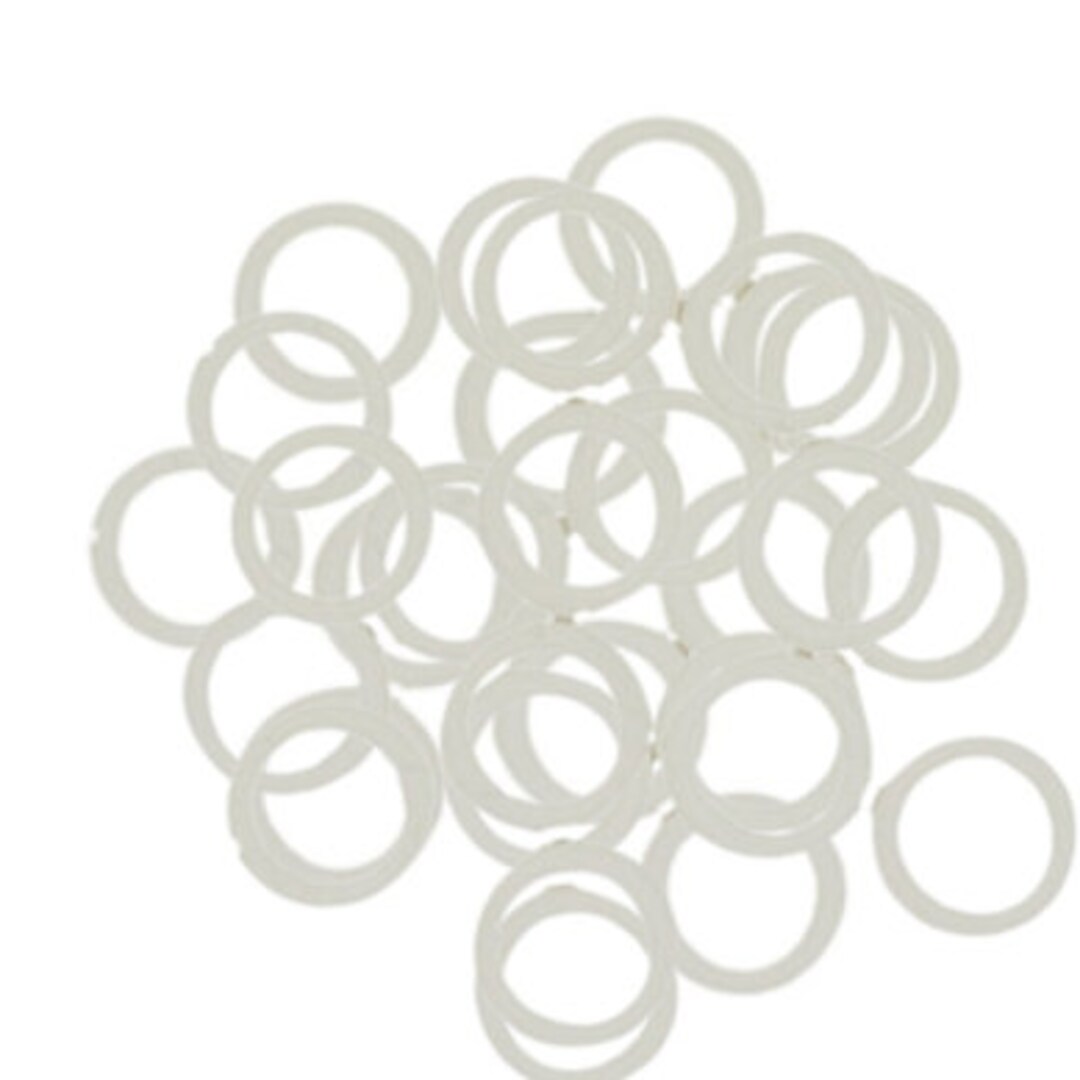 Oh Rings - White (10) - Available Sizes 12mm, 10mm and 7.5mm - Etsy