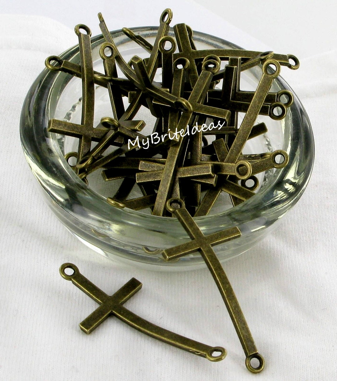 Brass Sideways Cross Connector - Etsy