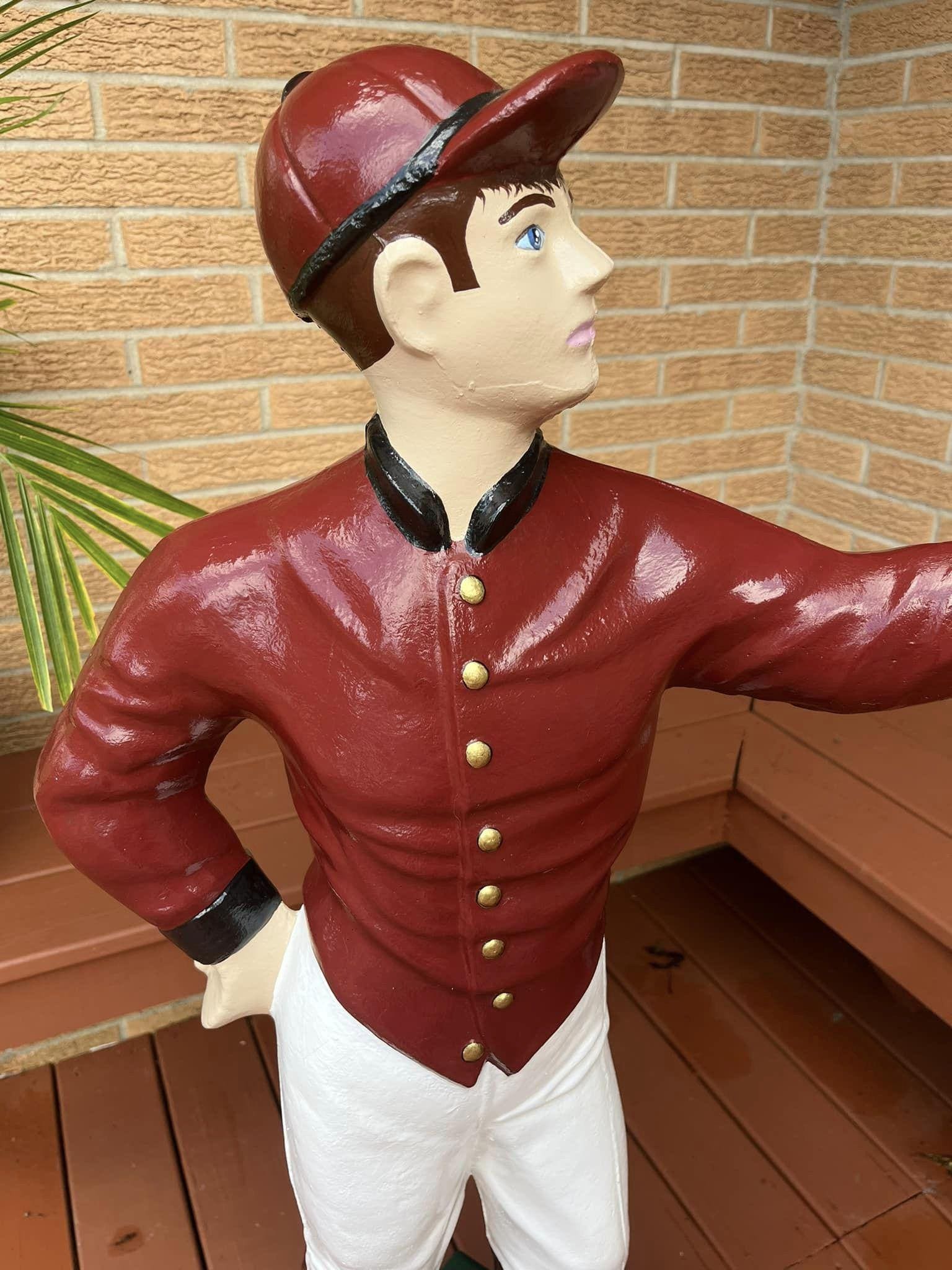 Lawn Jockey - Classic Barn Red - Etsy