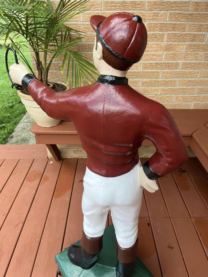 Lawn Jockey - Classic Barn Red - Etsy