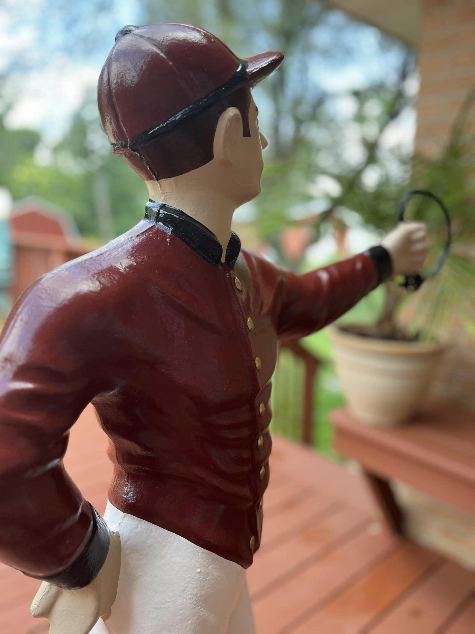 Lawn Jockey - Classic Barn Red - Etsy