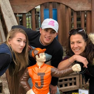 Famous Silks Lawn Jockey - Heirloom, Hand-painted, Cast Stone, Iconic ...