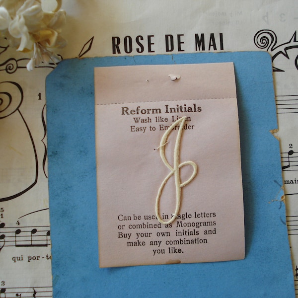 Letter J Applique - Etsy UK