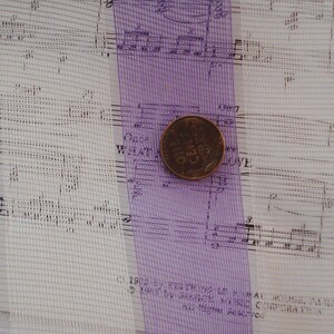 1y Vintage French 4" Light Lilac & Purple Horsehair Lace Net Crinoline ...