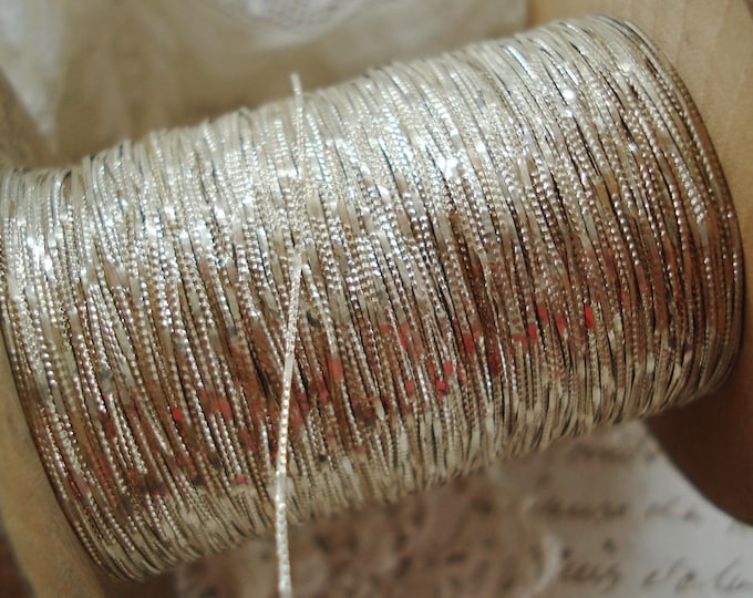 Spool Antique French Flat Copper Penny Metal Metallic Embroidery Thread ...