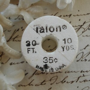 Vintage Talon Peacock Blue 248 Pure Silk Spool Button Hole Twist Hand ...