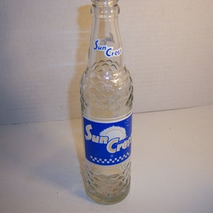 1968 Suncrest National Nugrape Bottling Co Lagrange Ga 10 Oz Clear Acl ...