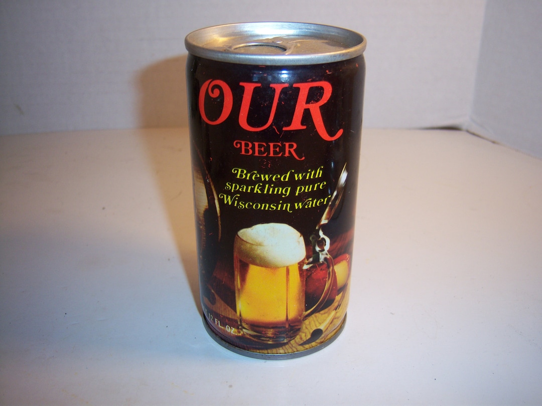 1970's OUR Beer TEST Can Jos Huber Brewing Monroe Wisconsin 12 Oz Pull ...
