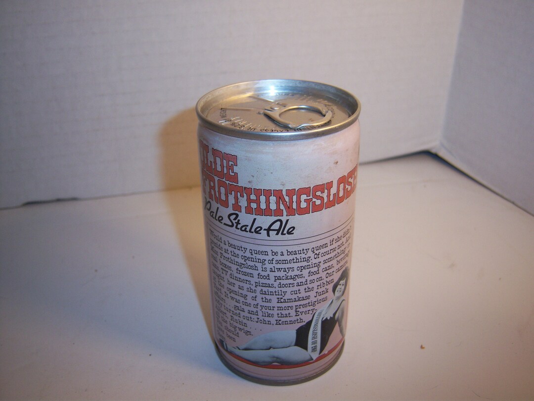 KN 1970's Olde Frothingslosh Fatima Pale Stale Ale Woman Pittsburgh ...