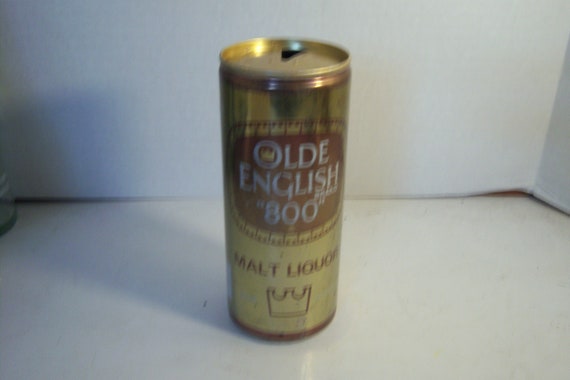 1970-80's Olde English 800 Malt Liquor 16 Oz Steel Beer | Etsy