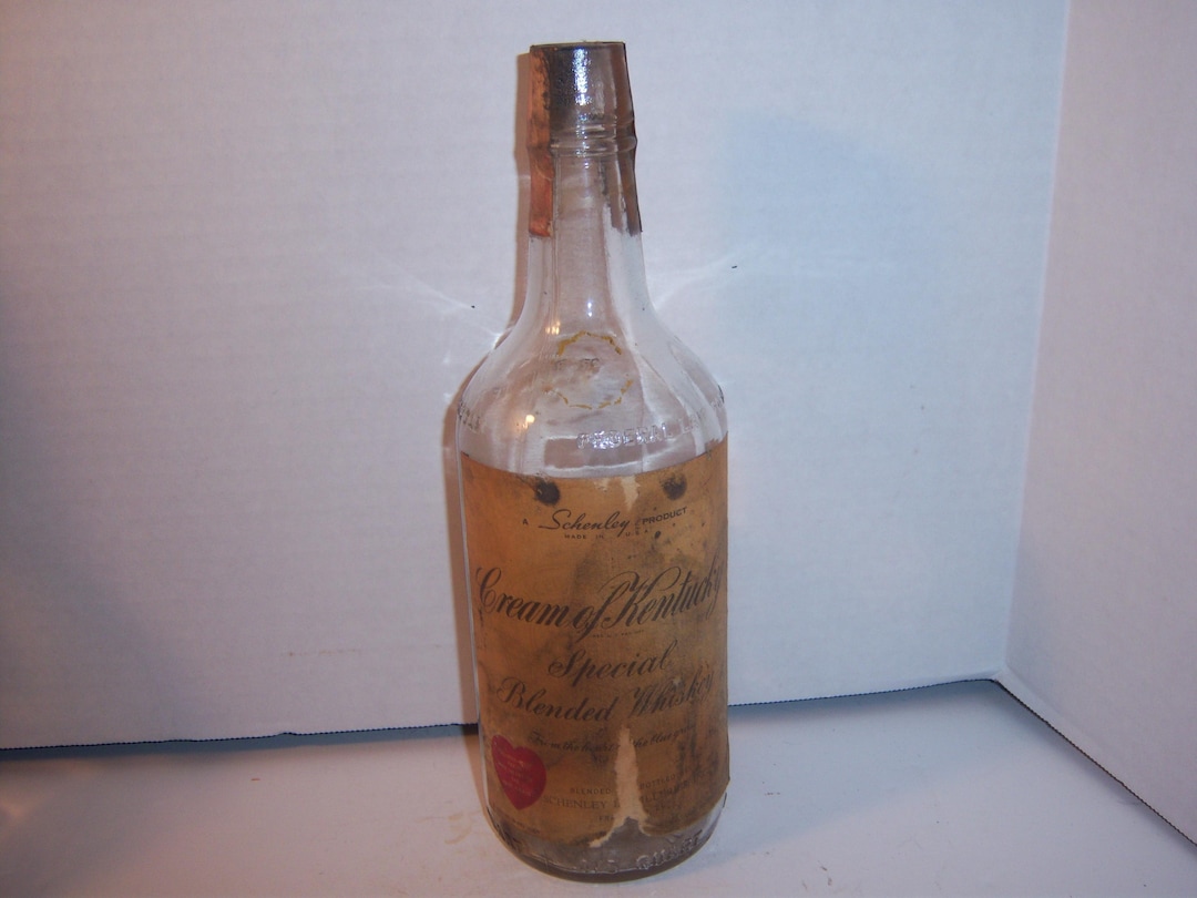 MU - 1940's Cream of Kentucky Whiskey Schenley Distilleries Frankfort ...