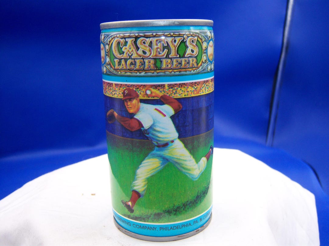 KN - 1980 Casey's Lager Beer Richie Ashburn Valley Forge Brewing Co ...